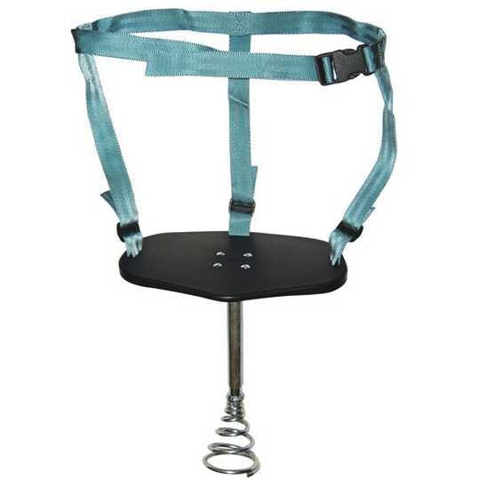 Strap-On Milking Stool: Livestock Adjustable Milk Stool
